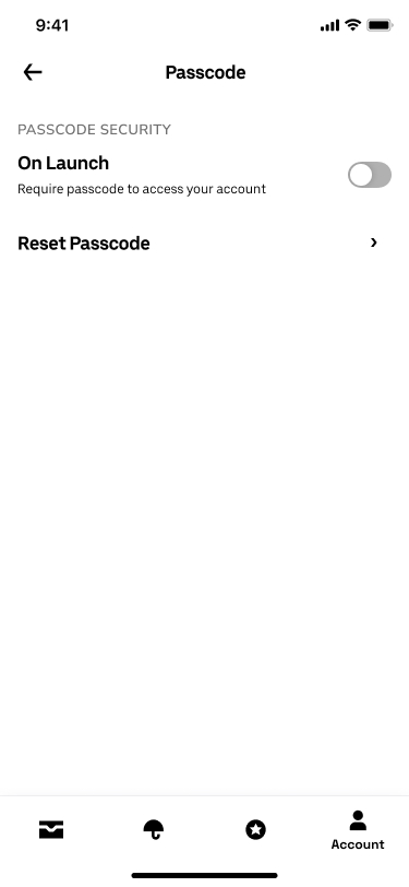 How do I reset my passcode? – Uber