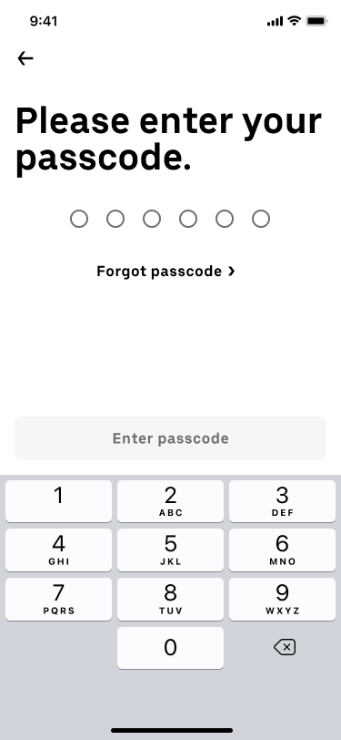 How do I reset my passcode? – Uber