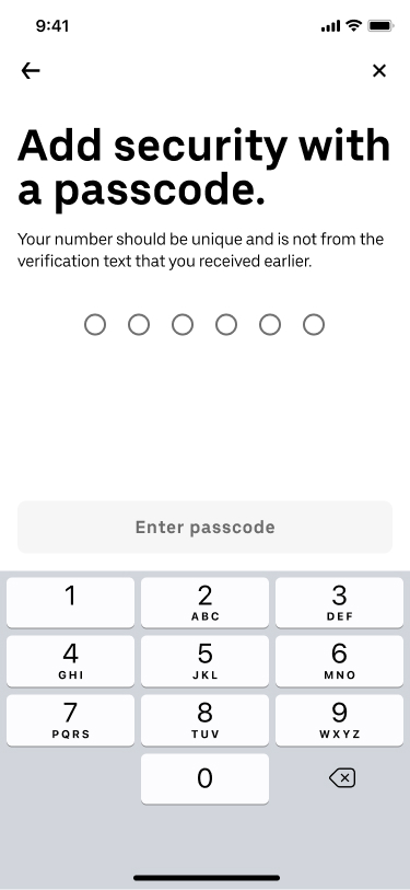 How do I reset my passcode? – Uber