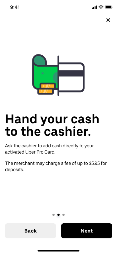 How do I deposit cash into my Uber Pro Card account? – Uber